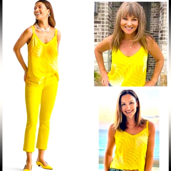 CAbi | Tops | New Cabi 632 Sunbeam Cami | Poshmark